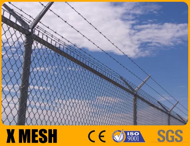 Industrial KK Chain Link Mesh Fencing 50mm Eco Friendly