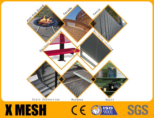 Strip 1mm Architectural Expanded Metal Mesh ASTM F1267