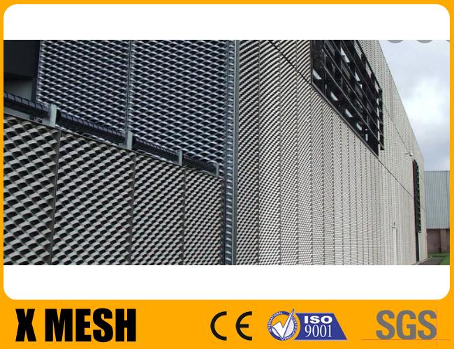 Width 1000mm Galvanized Flattened Expanded Metal Mesh ASTM F2548