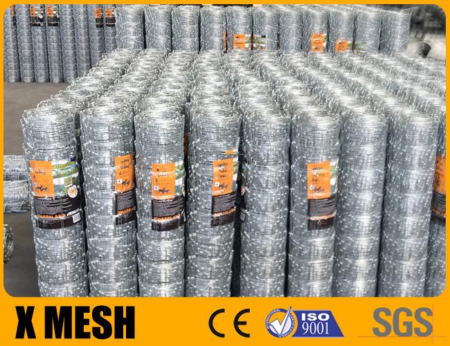 Cattle Wire 330 Ft Roll Field Fence ASTM A121 Fixed Knot