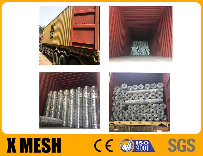 Cattle Wire 330 Ft Roll Field Fence ASTM A121 Fixed Knot