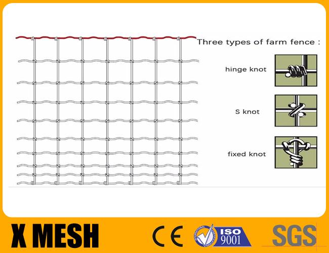 ASTM A121 Metal Farm Fence 1200 Mpa High Tensile Field Fence