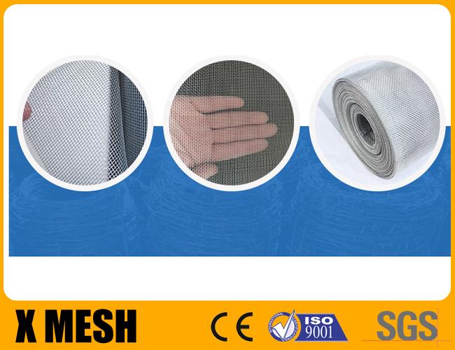 0.25mm Wire Diameter Window Screen Mesh 18x18 Mesh Size Rust Resistance