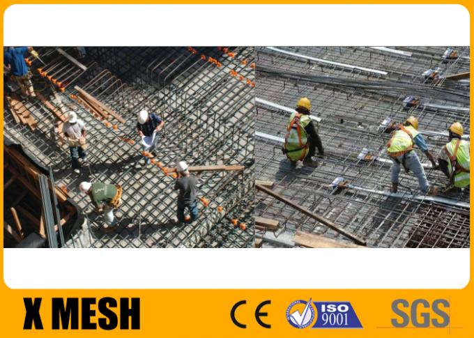 7.6mm Construction Wire Mesh 105kg Weight Sl81 Series Steel Rebar