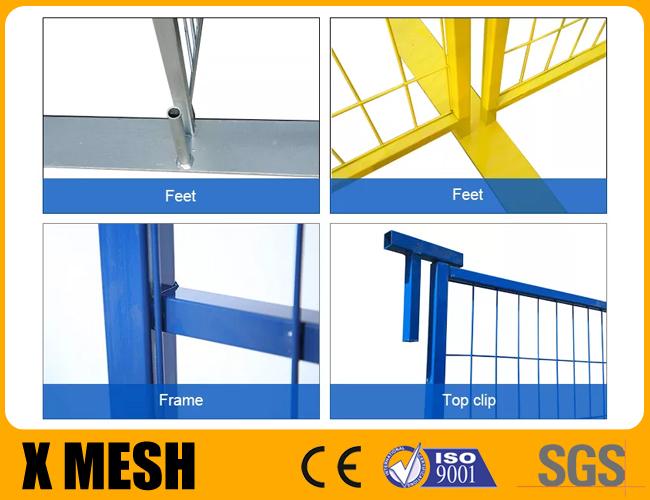 6ft Temporary Mesh Fence Canada Construction Panels Powder Coated