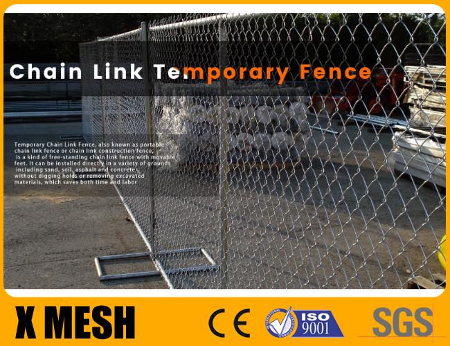 6ft High By 10 Ft Wide Chain Link Mesh Fencing Astm Standard For ...