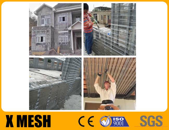 Partition Building Materials Metal Rib Lath Construction Wire Mesh Expanded