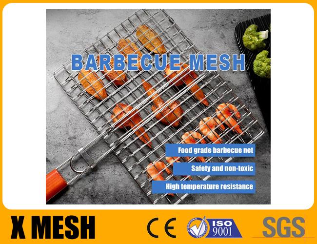 Rectangle Shape BBQ Grill 304 Stainless Steel Welded Mesh Sheet For ...