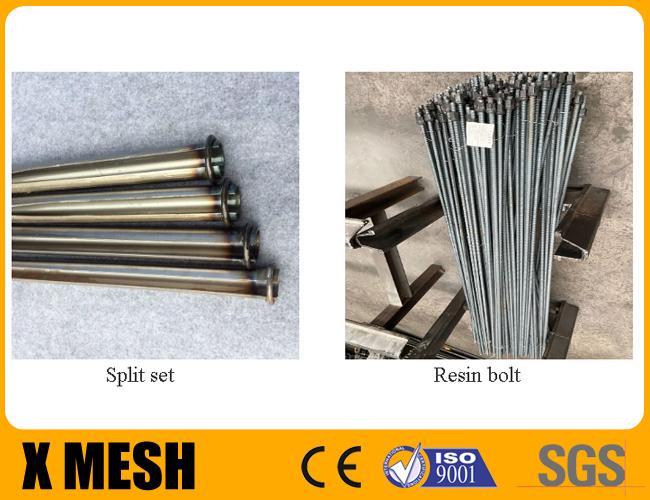 Hot Dipped Galvanized Mining Wire Mesh 75mm X 50mm Hole Size non rusting