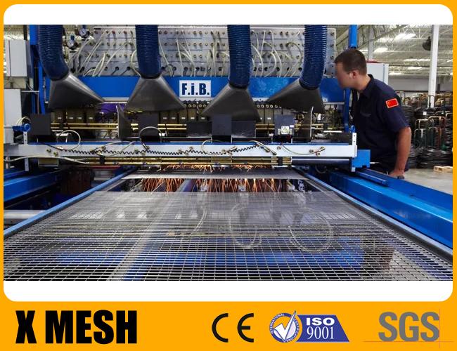 5.6m Galvanized Welded Mesh Panel High Tensile Strength For Coal Mine