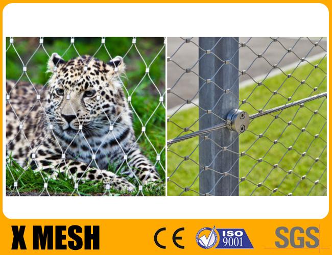 rustproof Metal Inox Balustrade Cable Mesh Class 1.4401 X Tend Mesh