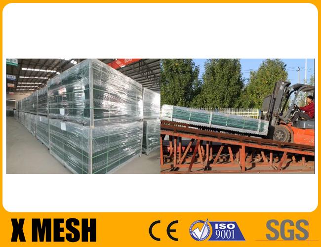 4mm Wire Metal Mesh Fencing 76.2x12.7mm Opening Powder Coated Mesh Fencing