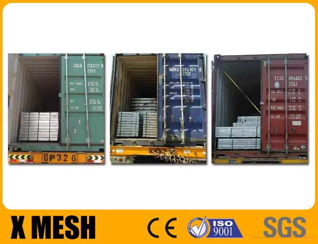 Heavy Duty Grip Strut Safety Grating Non Serrated Surface Slip Resistance