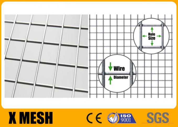 Concrete 304 Grade Stainless Weld Mesh 20 Gauge