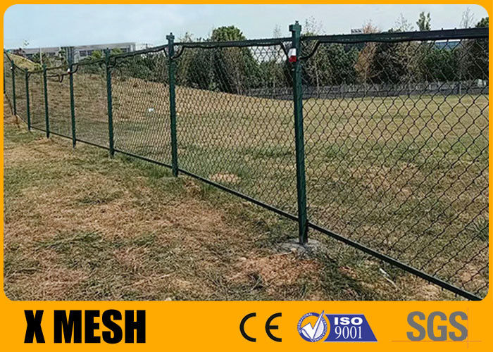 6Ft 8Ft 15m Diamond Mesh Farm Chain Link Fence Hot Dip Galvanized Zinc ...