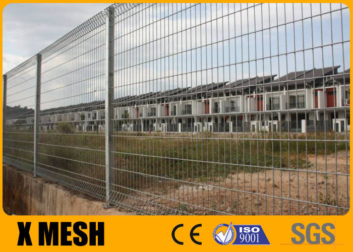 SGS Passed Roll Top BRC Wire Mesh Fence Panels Decorative With Long ...