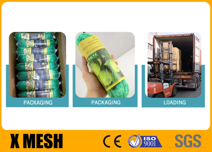 17 Inch Width Plastic Mesh Netting 500 Ft Length Green Color Uv ...