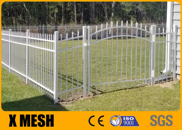 Post 80 x 80mm Squash Top Cross Rail 40 x 40mm 6 point welds Security ...