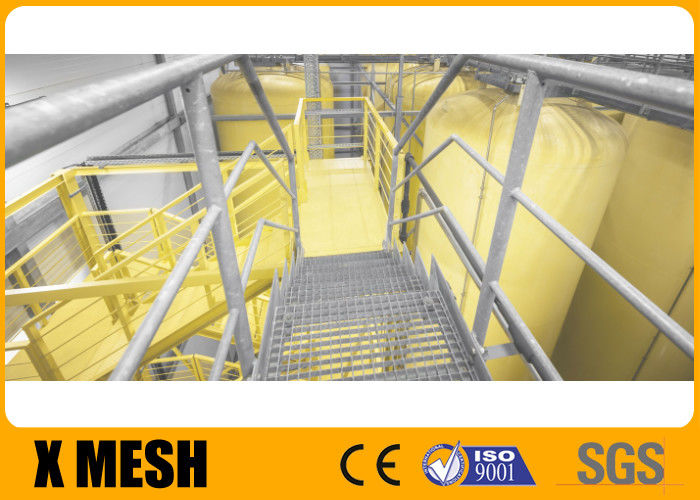 Plain Type Galvanised Stainless Bar Grating Cross Bar Pitch 100mm