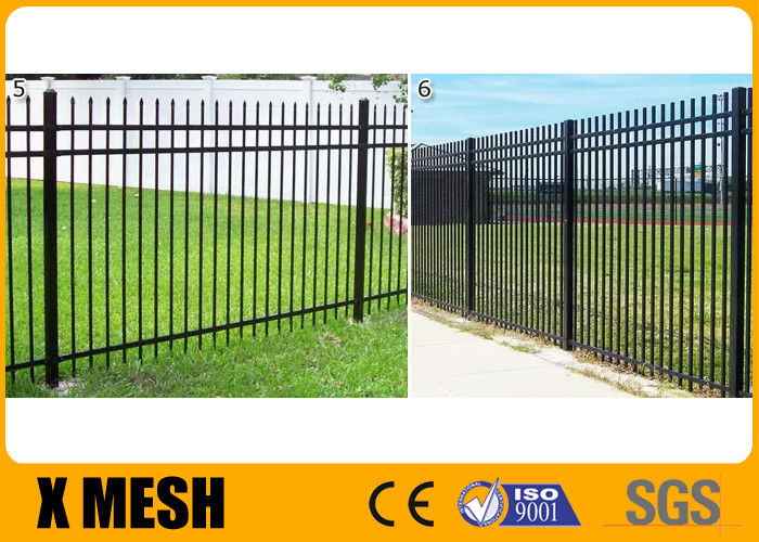 Military Bases Cross Resistance Ornamental Garden Gates Black Color ...