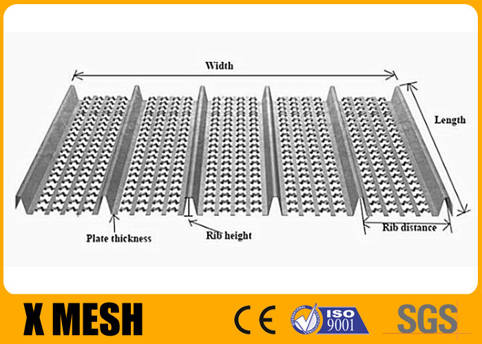 2000mm Length Expanded Galvanized Metal Rib Lath Heavy Duty ASTM A924 ...