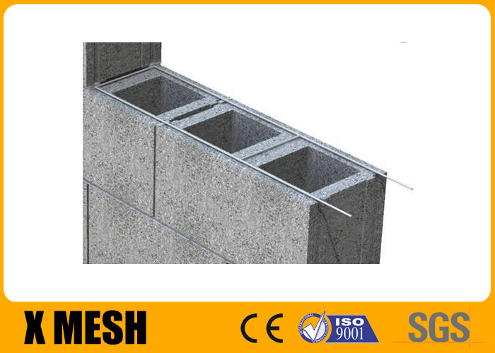 ASTM A641 Construction Wire Mesh For Concrete Walls Spaced 16"