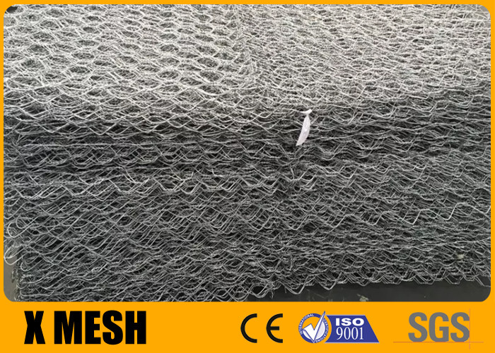 2.2mm Lacing Wire Gabion Mesh Pallet Packing 80 X 100mm For River ...