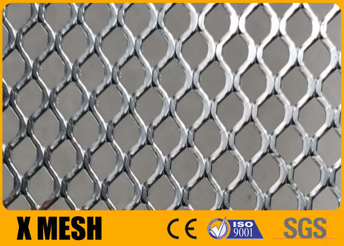 1/2inch Diamond Opening Raised Expanded Metal Mesh 18 Gauge 316l