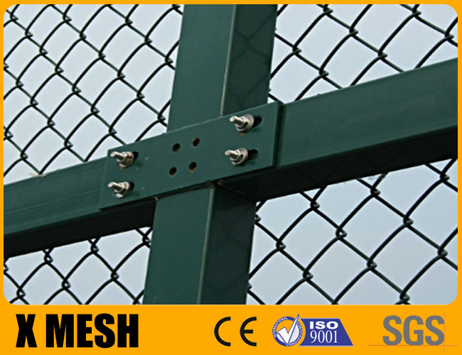 Sports Playground Diamond Chain Link Mesh Fencing 0.8m-2.4m Height ...