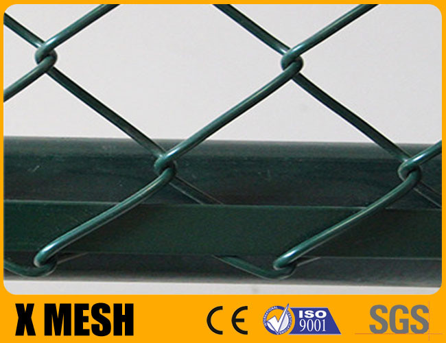 Sports Playground Diamond Chain Link Mesh Fencing 0.8m-2.4m Height ...